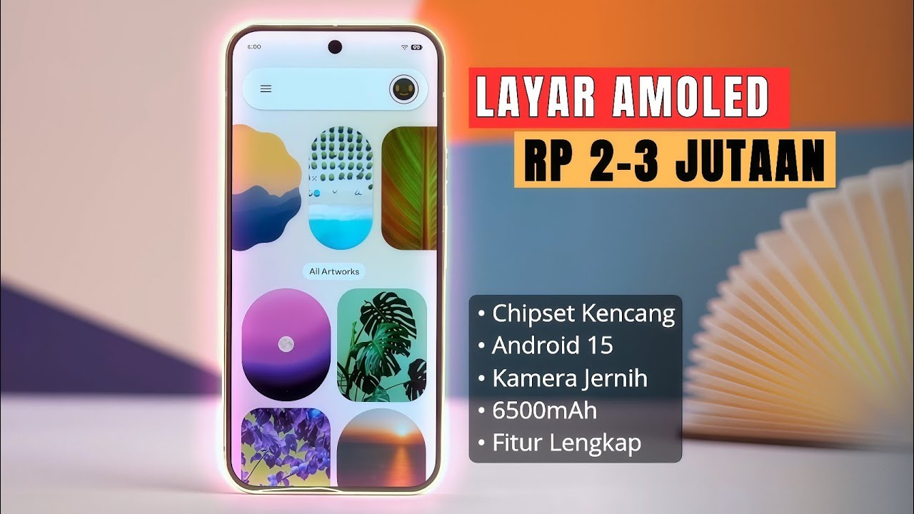 5 Rekomendasi HP Layar AMOLED Terbaik Edisi September 2025 | Ram 8 ...