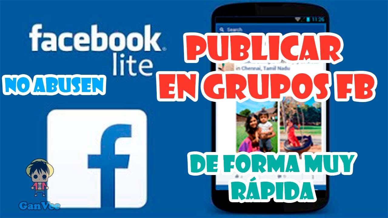 Facebook Lite | Fb Lite | Publicador Manual | SPAM EN GRUPOS - YouTube