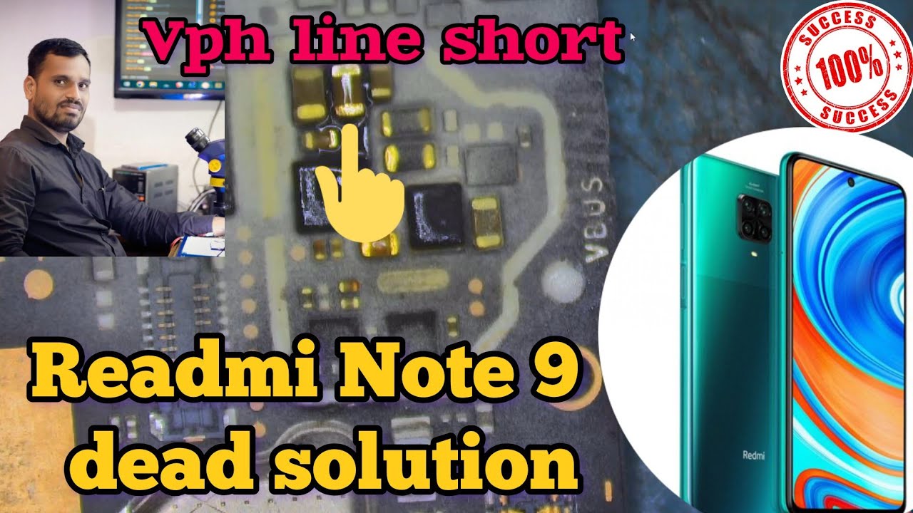 Readmi Note 9 dead solution - YouTube
