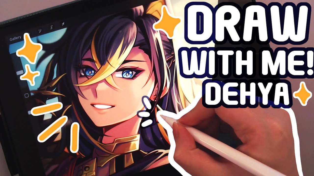 Draw with Me! Its Dehya! - YouTube