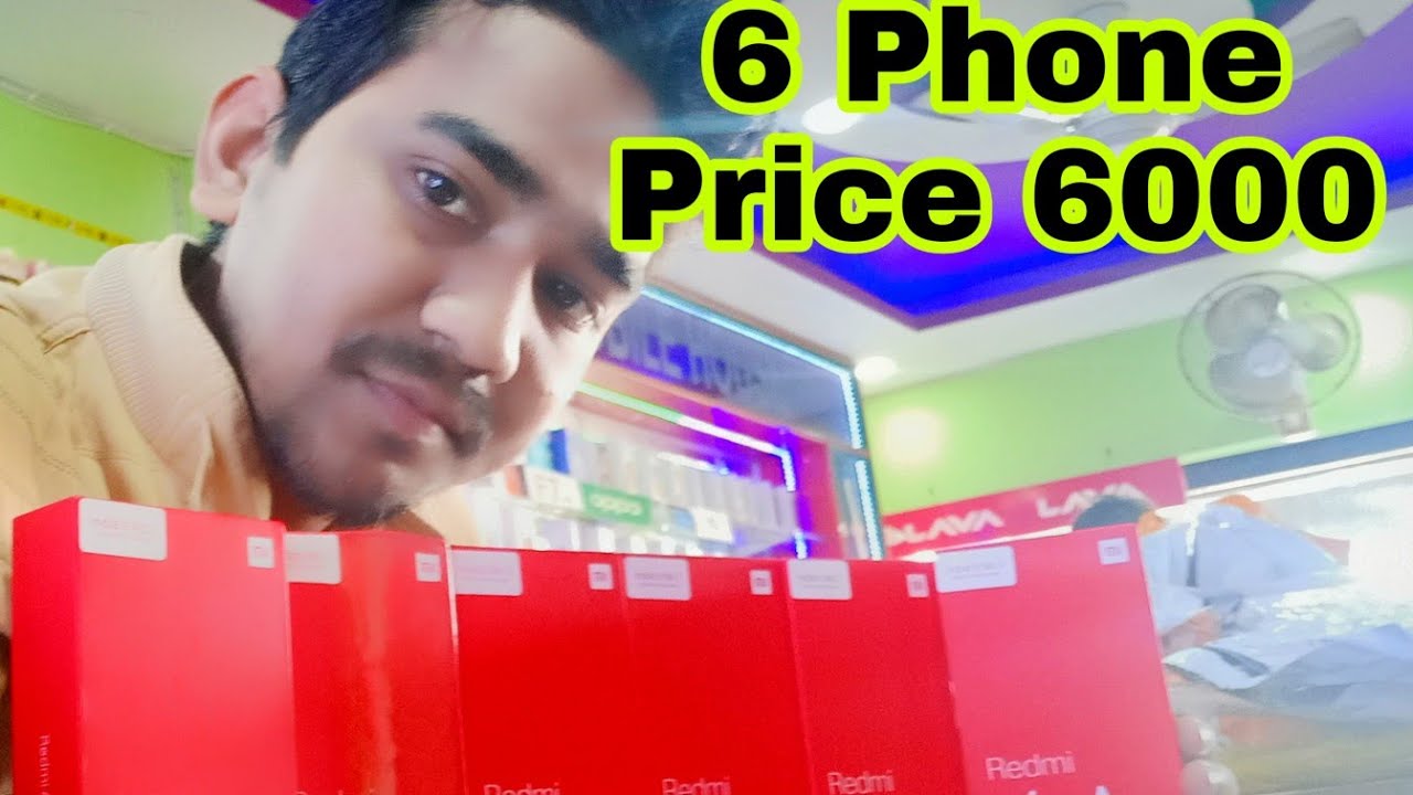 Best Phone under 6000! Xiamoi Redmi 6A Unboxing!Mi Phone 5999.Mi Store ...