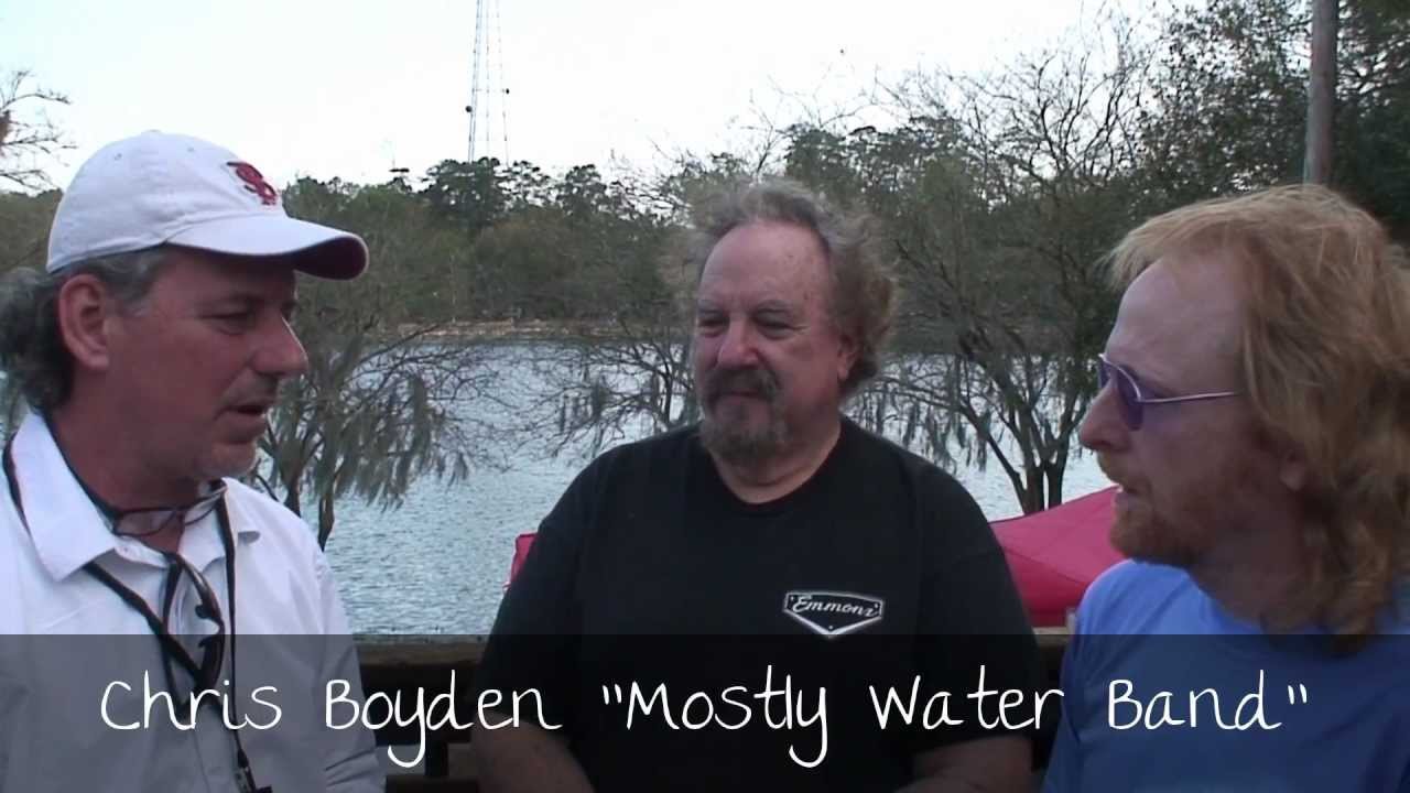 Chris Boyden and Mostly Water Band interview - YouTube