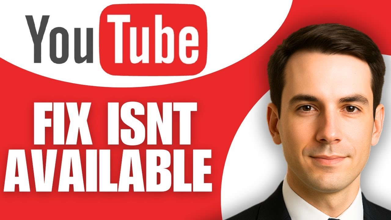 How To Fix YouTube This Content Isn’t Available Try Again Later - YouTube