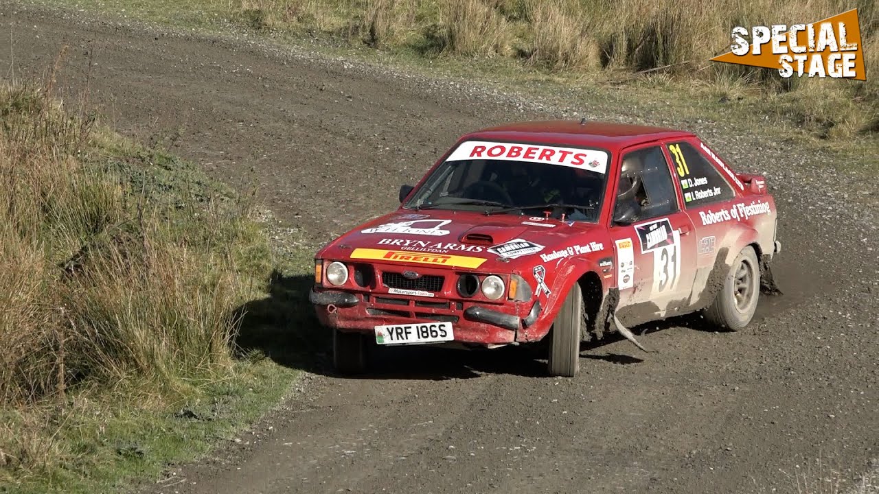 Visit Conwy Cambrian Rally 2024 Action! - YouTube