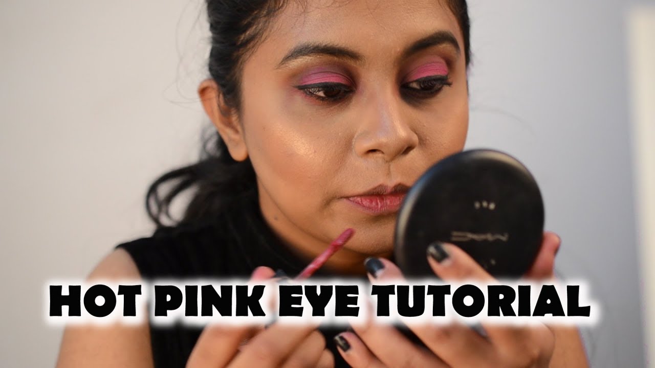 HOT PINK || EYE MAKEUP || QUICKIE TUTORIAL - YouTube