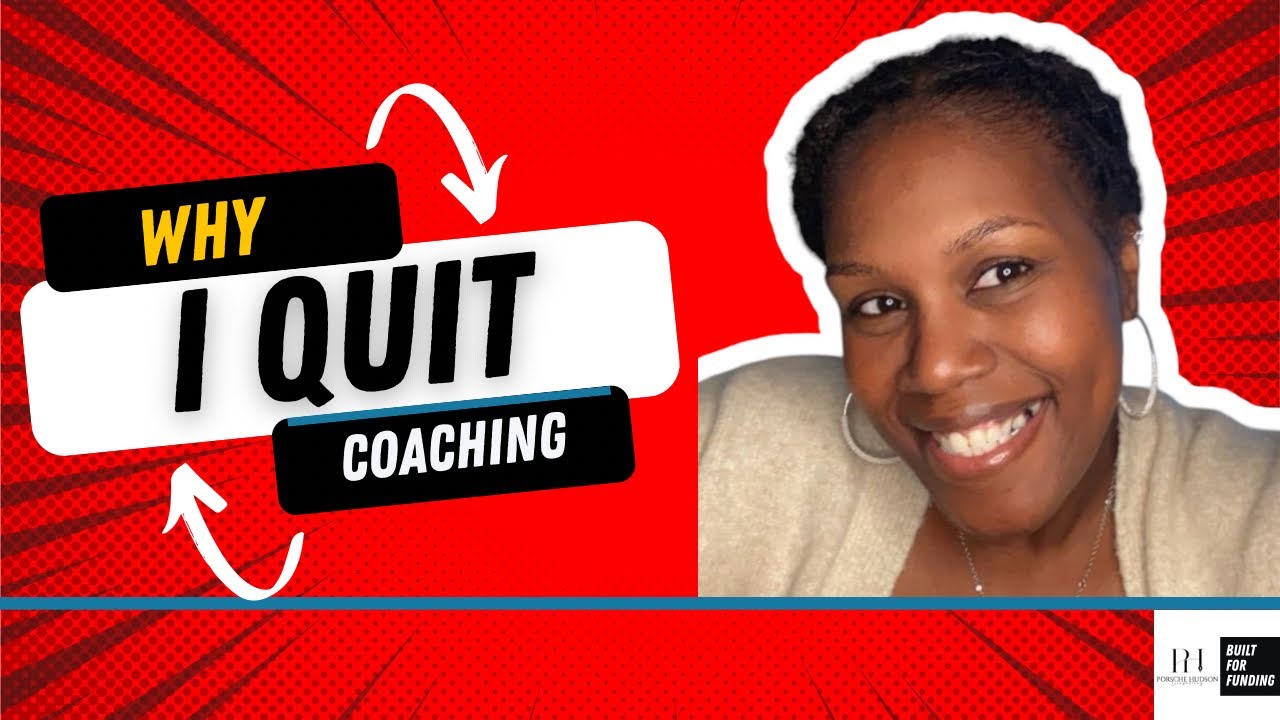 Why I Quit Coaching - YouTube