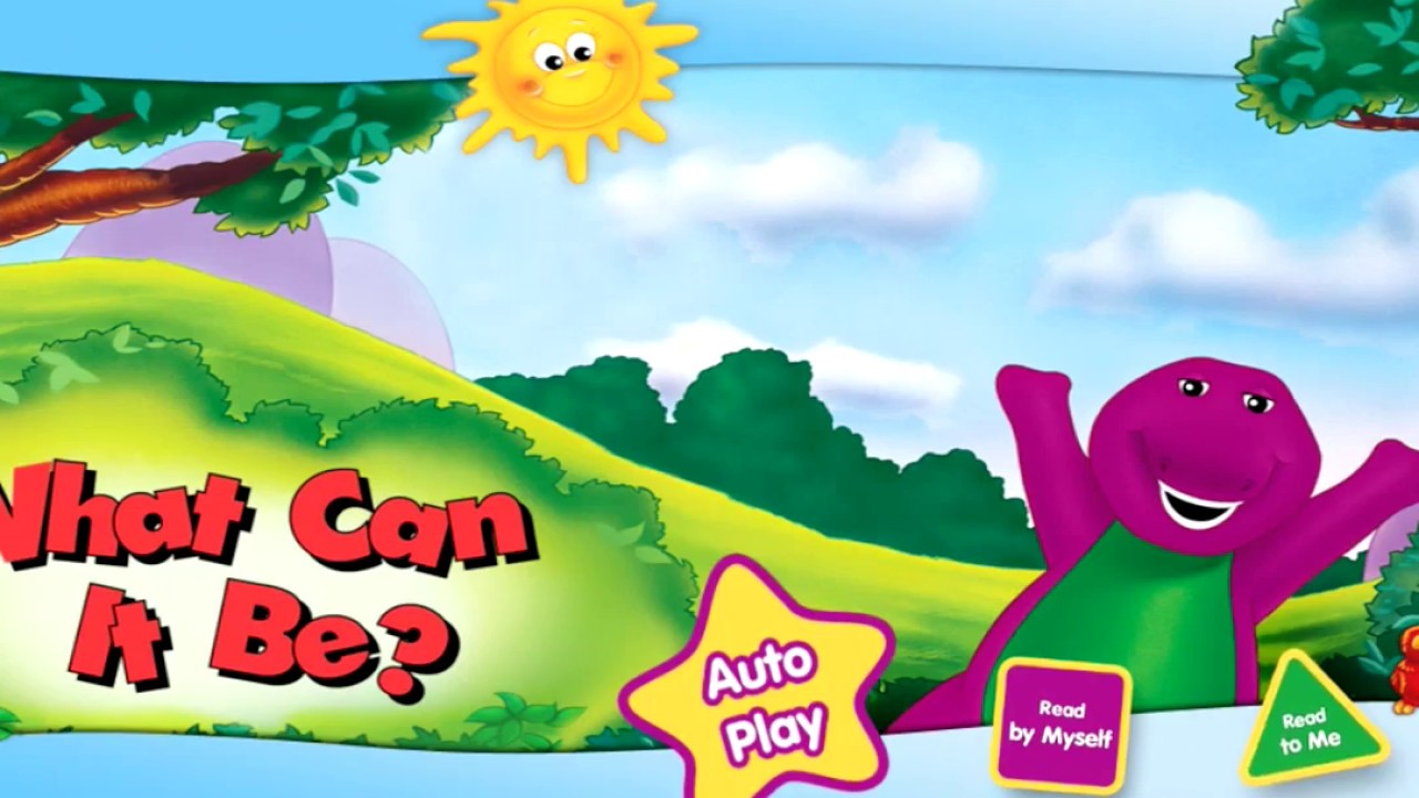 Kiddo Apps - Barney What Can It Be? - Ios Children's Story Book - YouTube