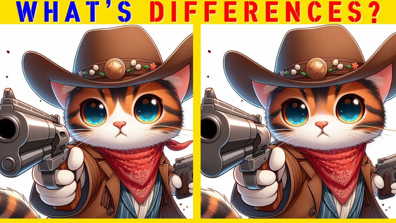 Spot and Find the 5 Differences★ A game that boosts your concentration ...