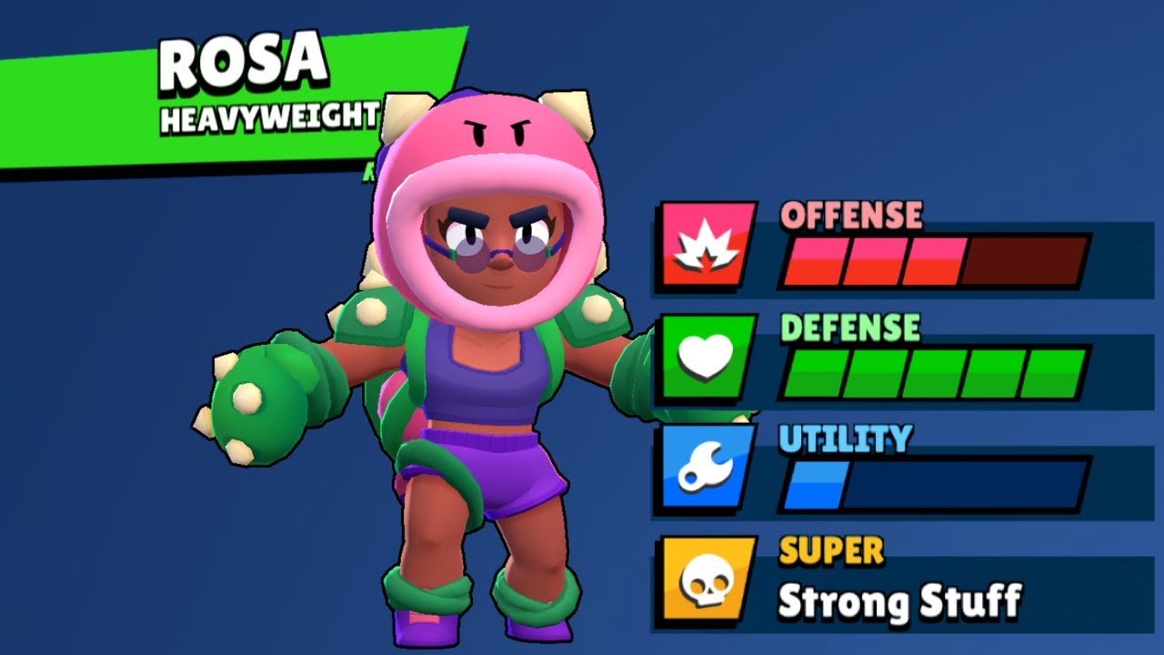 Brawl Stars | Gameplay Walkthrough | ROSA - YouTube