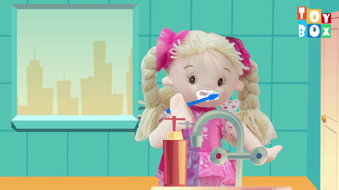 Brush Brush Brush your teeth Early in the Morning | Nursery Rhyme - YouTube