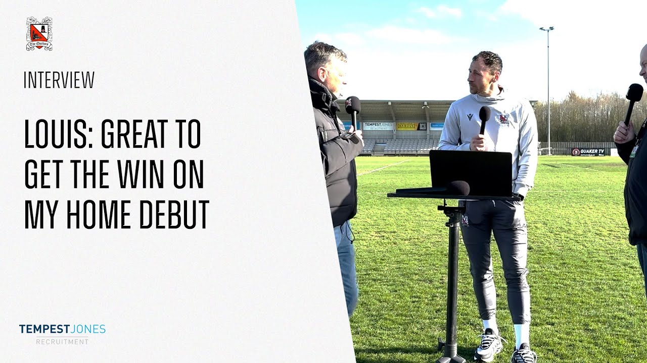 Louis: Great To Get The Win On My Home Debut - YouTube