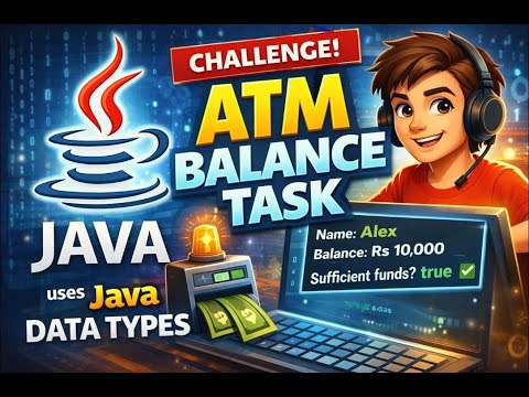 Java Data Types Explained Using Real-World Tasks | Easy Explanation - YouTube