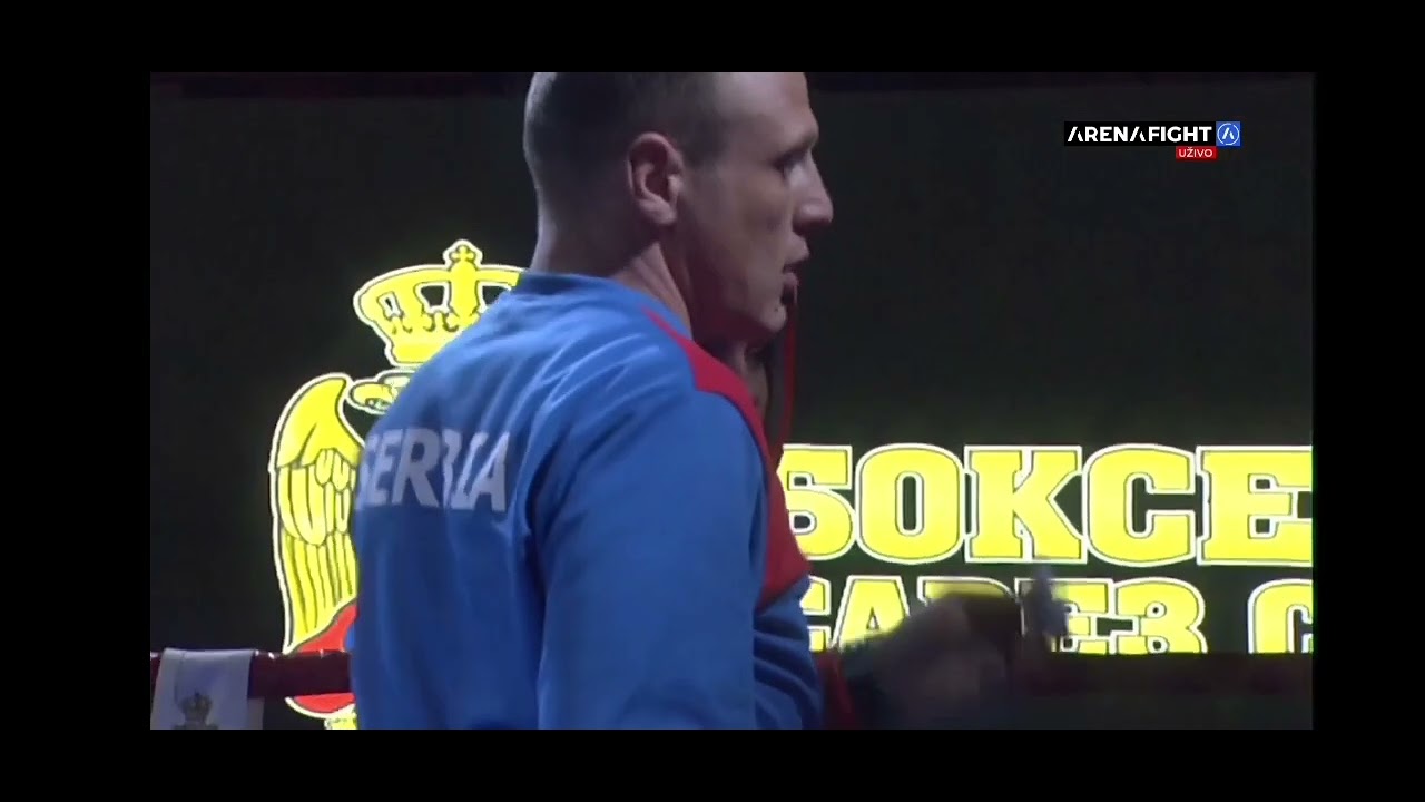 Maksimović Nikola(SRB) vs Idrizovic Jasmin (MNE) 48kg Omladinska zlatna rukavica 2023.god ...