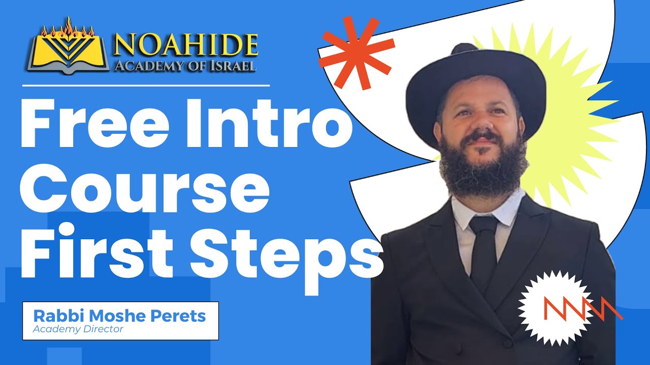 Free Course for Noahide Beginners First Steps - YouTube