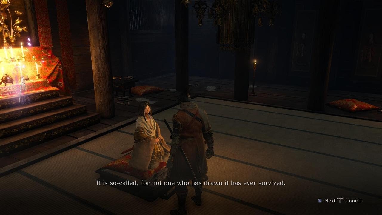 Sekiro: Acquiring the Mortal Blade - YouTube