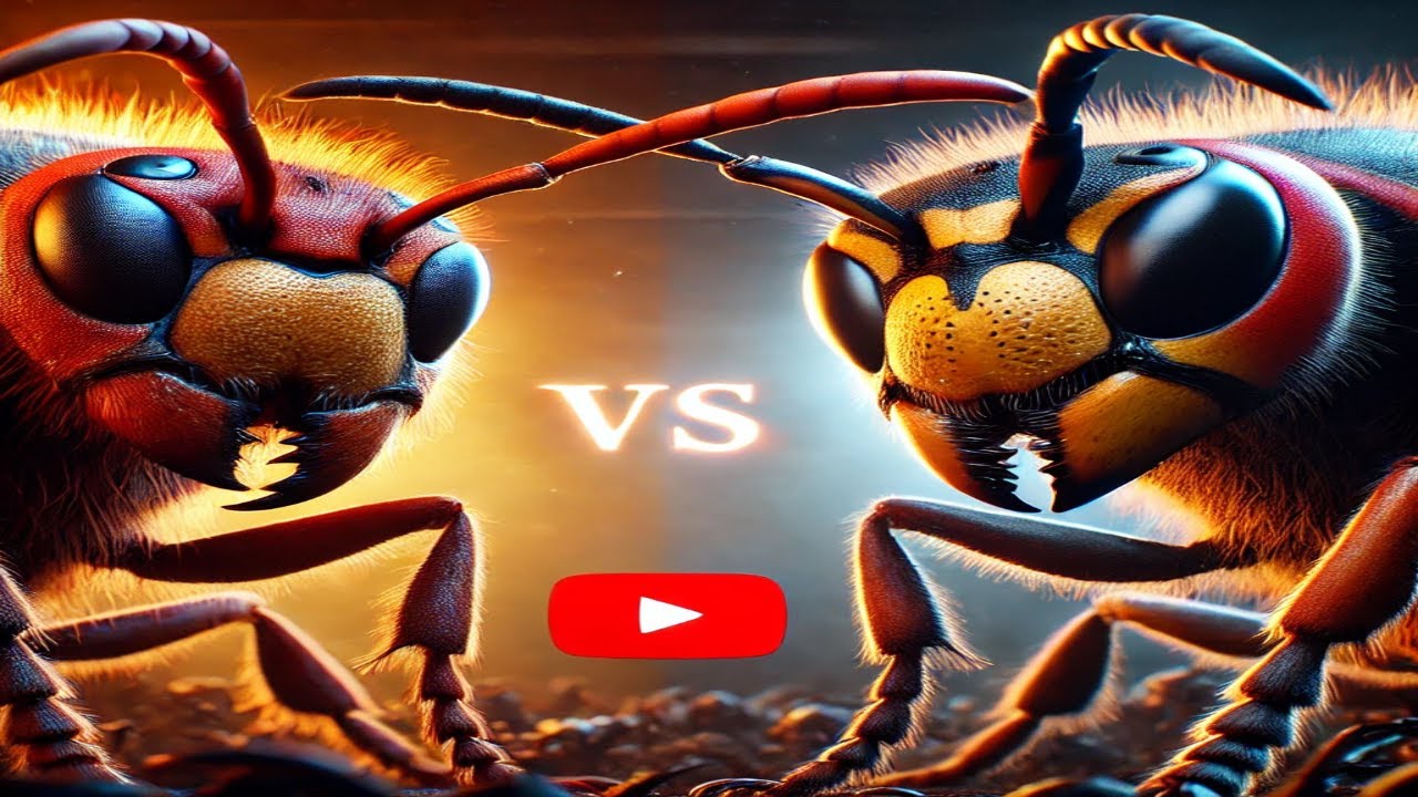 The Most Dangerous Insects - Asian Giant Hornet vs Philippine Hornet ...