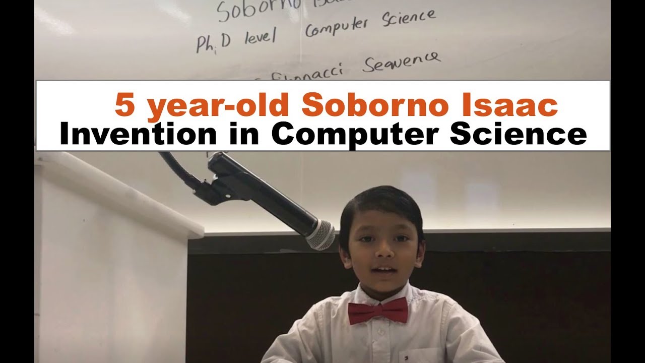 5 year-old Invention in Computer Science - YouTube