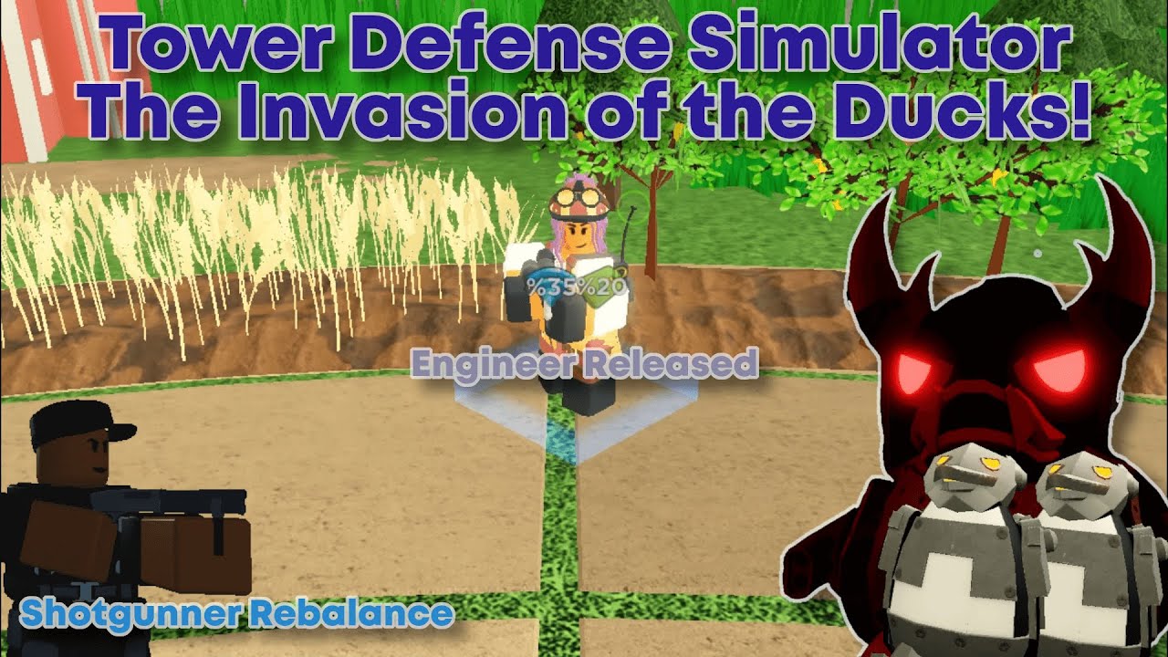 Tower Defense Simulator - Duck Hunt Event (v1.2.0) Update Overview ...
