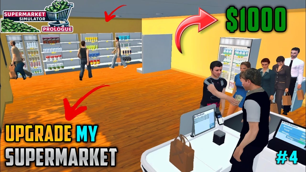 Upgraded My Supermarket To Earn Lots Of Money | Supermarket Simulator ...