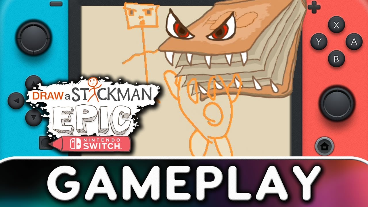 Draw a Stickman: EPIC | Nintendo Switch Gameplay - YouTube