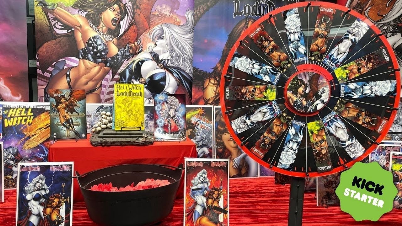 🚨 WHEEL OF WARGASM on Brian Pulido's Hellwitch vs. Lady Death: Wargasm ...