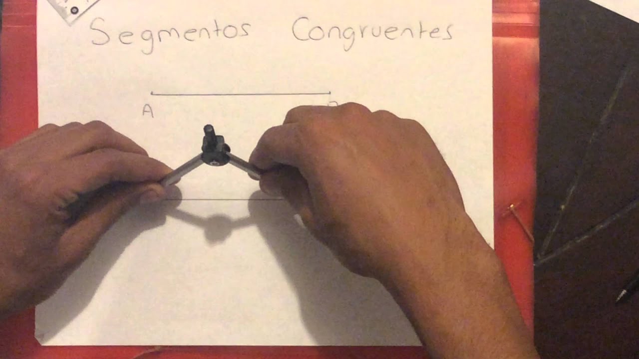 Construcción de Segmentos Congruentes - YouTube