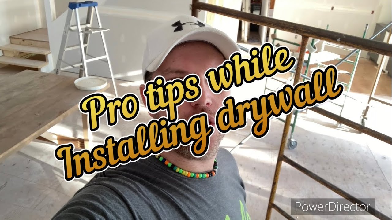 Pro tips for drywall !! What not to do ! - YouTube