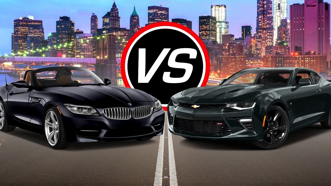2016 BMW Z4 sDrive35is vs Chevy Camaro SS - Spec Comparison! - YouTube