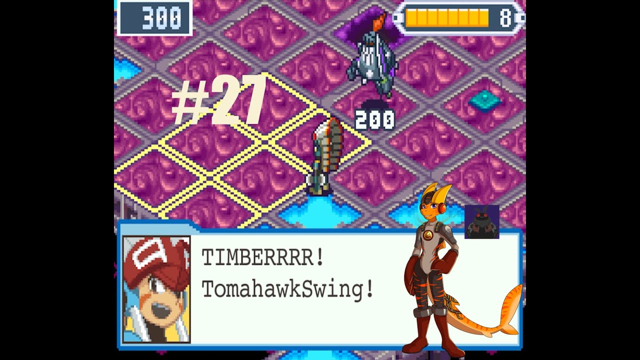 Mega Man Battle Network 5 : EP27 - TIMBER - YouTube