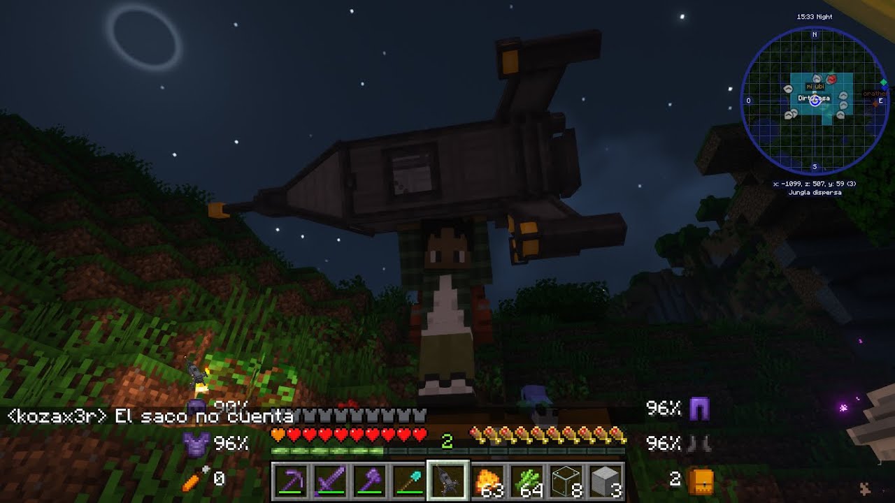 LunatikCraft #3 Hago mi Cohete Tier 1 Rocket 🚀 - YouTube