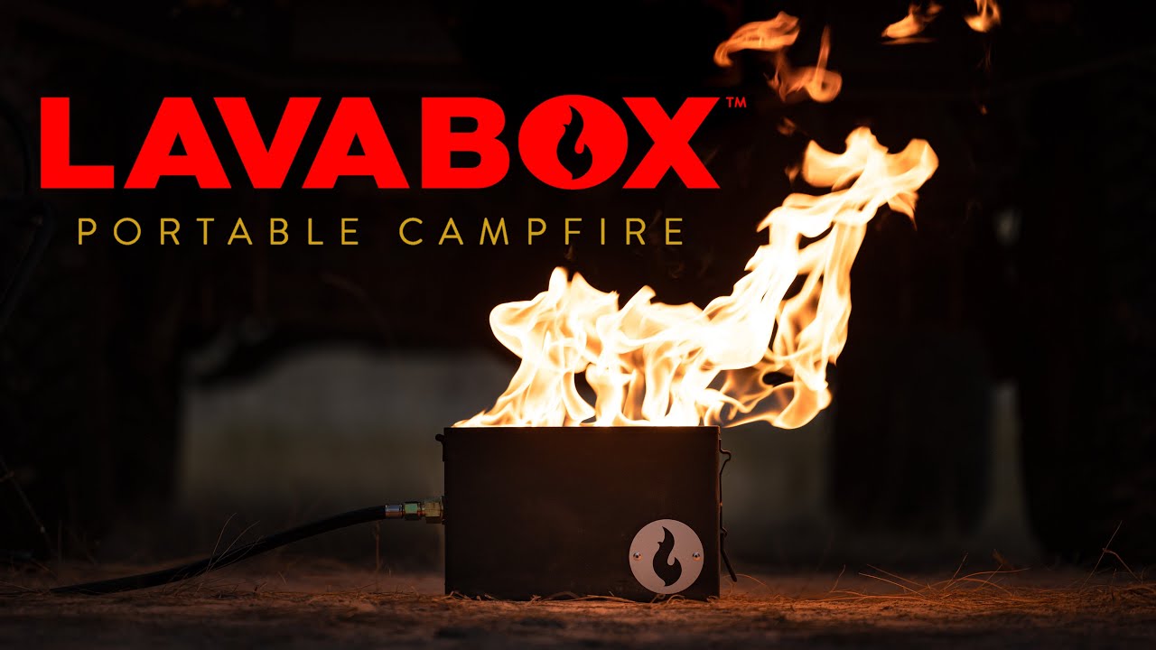 The Original Ammo Can Firepit! | Lavabox Portable Campfire... - YouTube