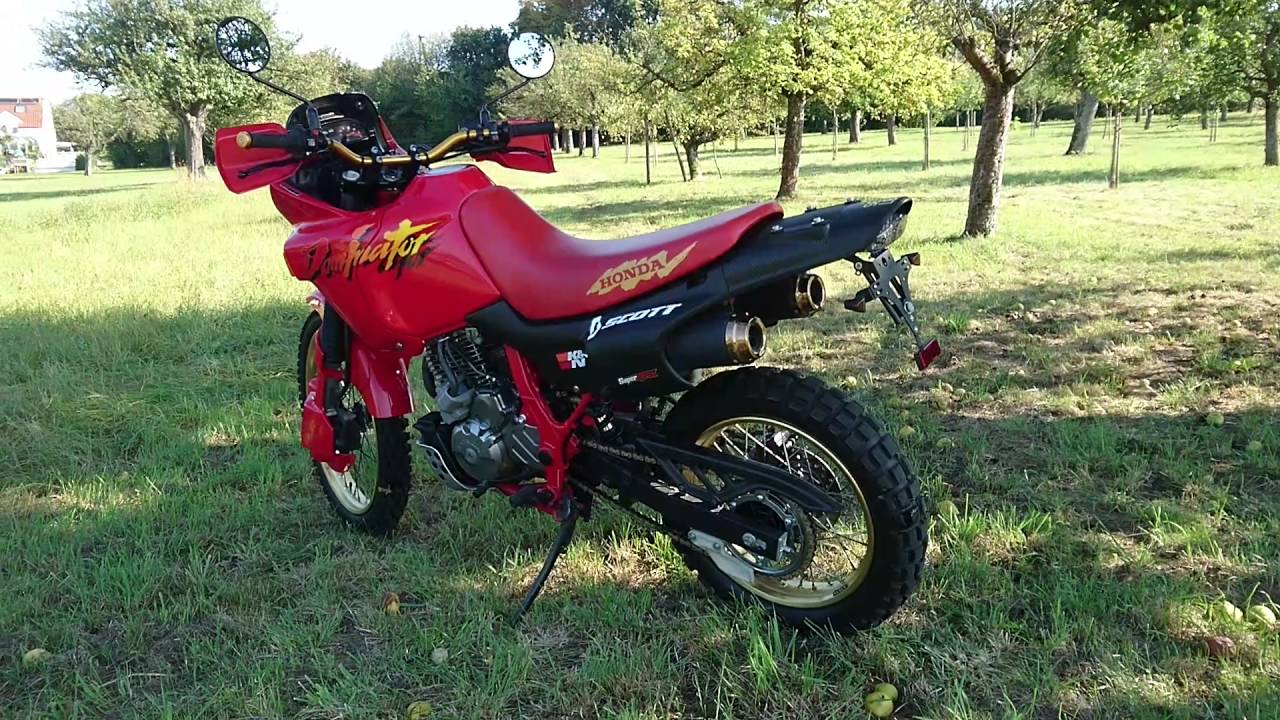 Honda Dominator RD02 Umbau 2016 - YouTube