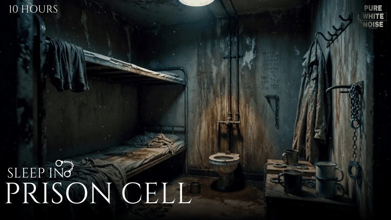 Experience a Night in Prison || Prison Cell ambience || Sleep Like a ...