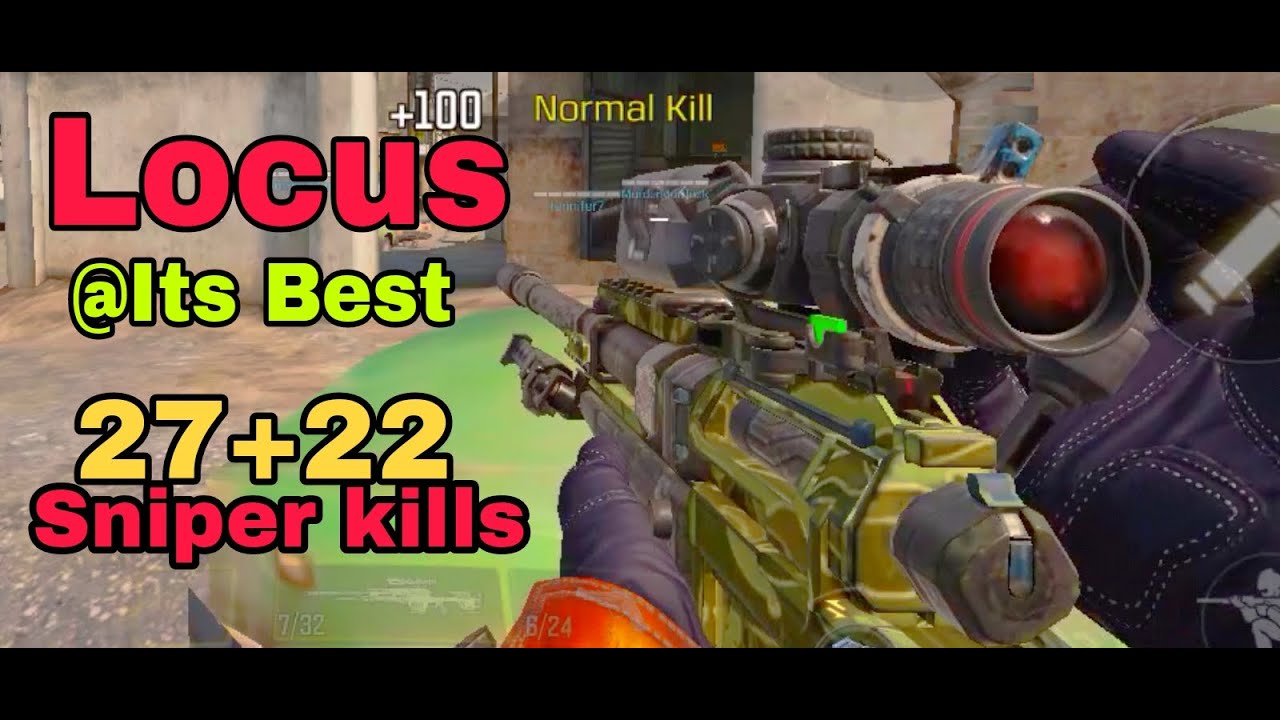 LOCUS THE BEST SNIPER IN COD | #CALLOFDUTY #CODMOBILE - YouTube
