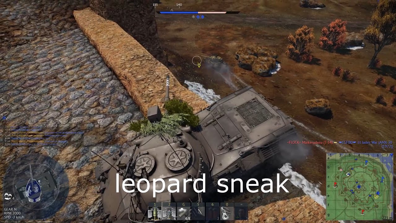 A very sneaky leopard cat drops down on its prey - YouTube