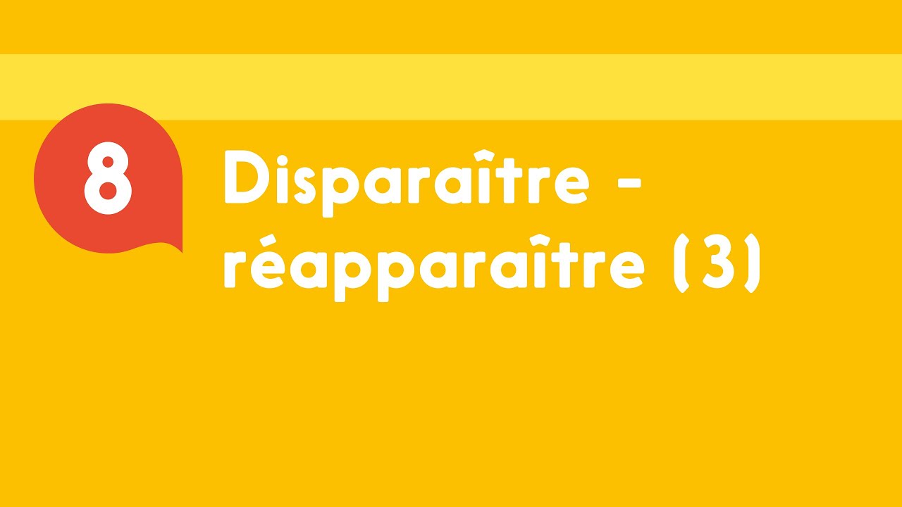 [Mission code CE1] Disparaître - réapparaître (3) - YouTube
