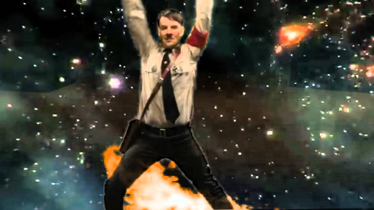 Future Hitler From The Past Dancing In Space - YouTube