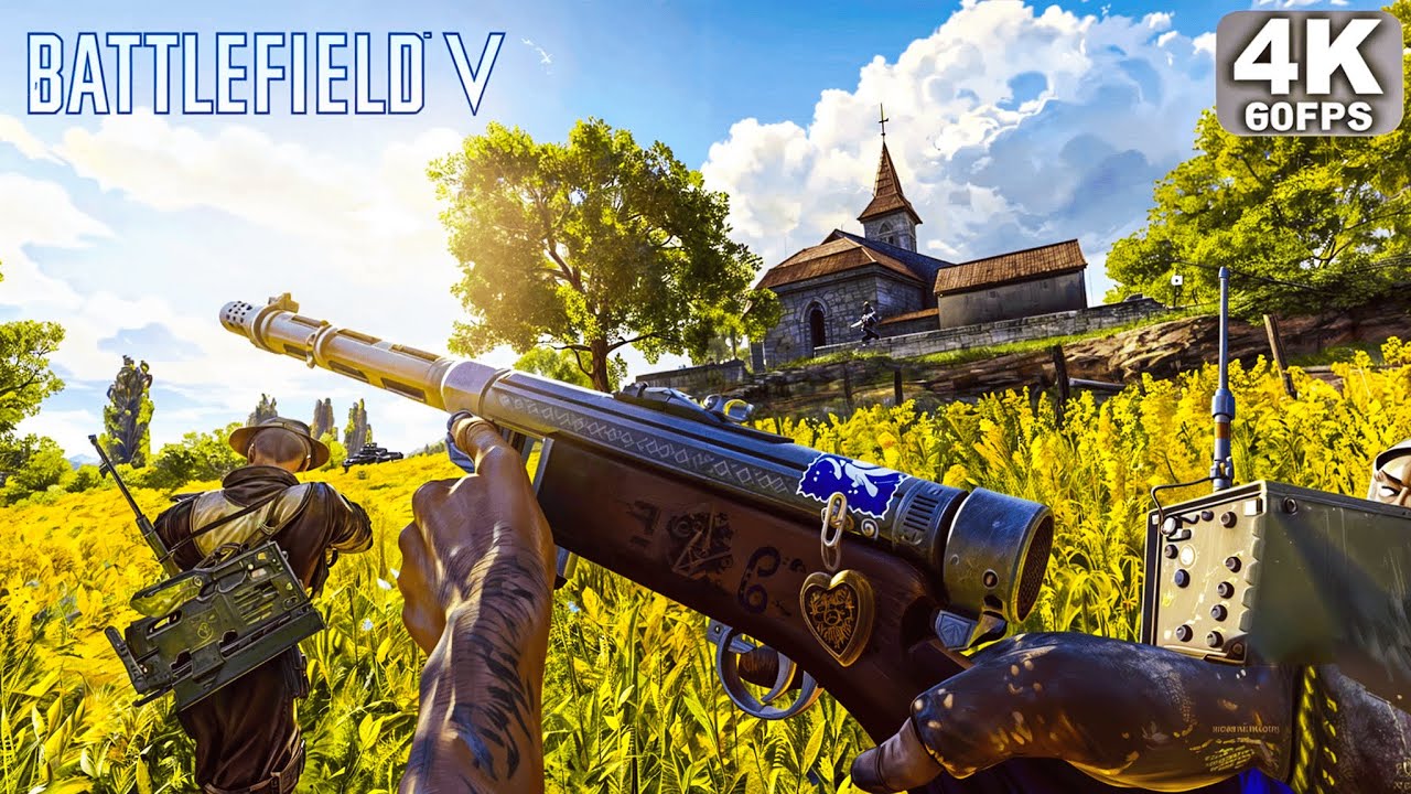 Battlefield V Multiplayer Gameplay PC Suomi KP 31 Weapon 4K - YouTube