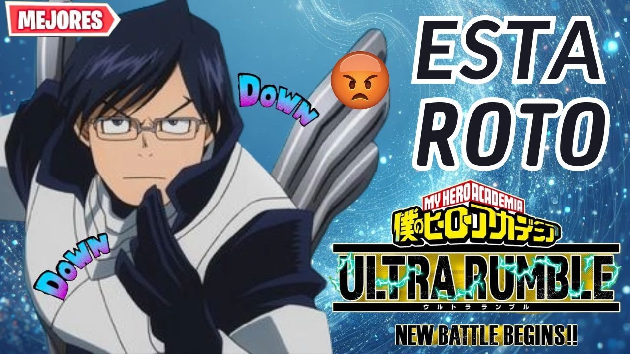 Este es el personaje mas roto de My Hero Ultra Rumble - YouTube