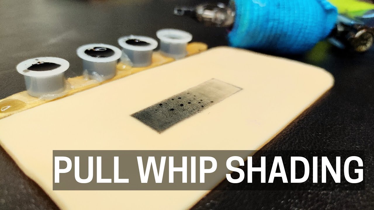 Tattoo Shading Techniques PULL WHIP SHADING - YouTube