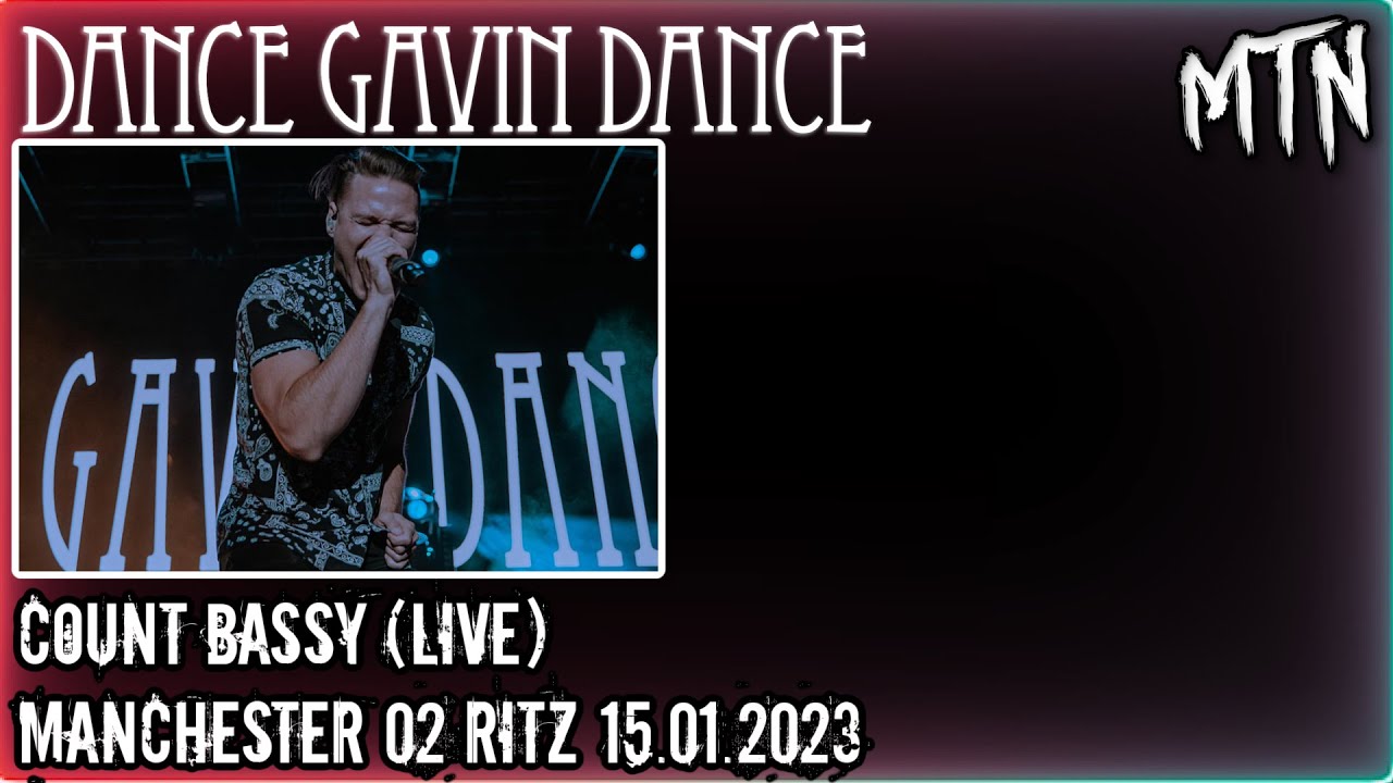 DANCE GAVIN DANCE - COUNT BASSY (LIVE) - MANCHESTER 02 RITZ - 15/01 ...
