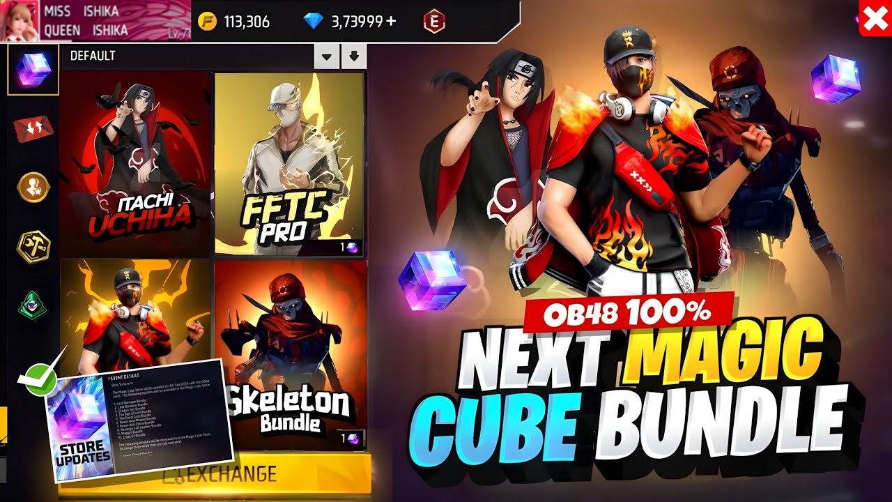 Next Magic Cube Bundle, Magic Cube Store Update 💥| free fire new event ...