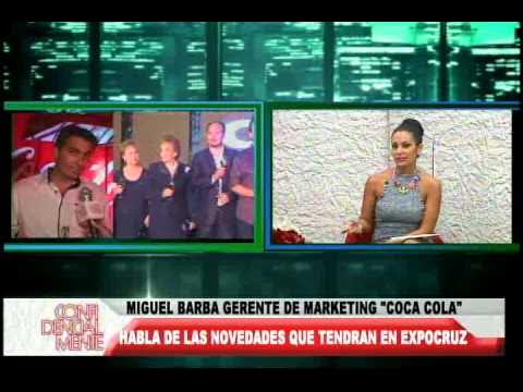 MIGUEL BARBA GERENTE COMERCIAL COCA COLA HABLA DE LAS NOVEDADES QUE ...