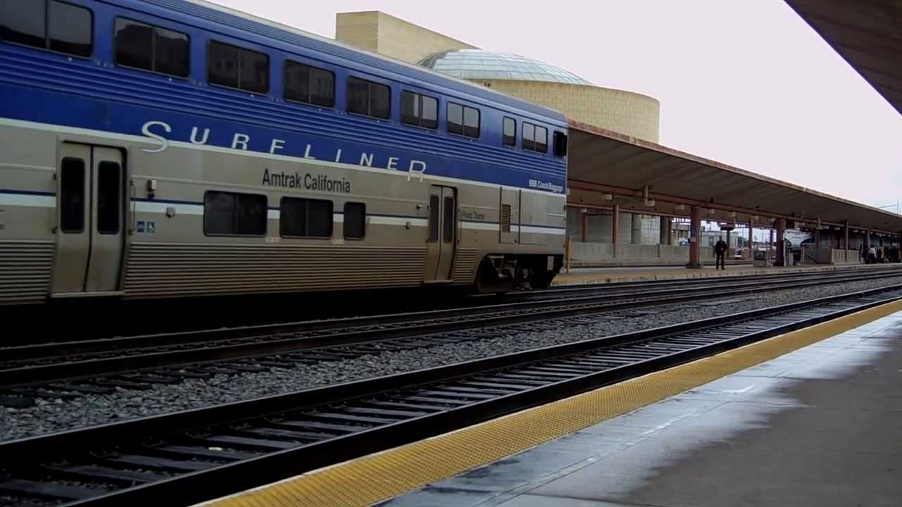 Amtrak Veterans' Unit visits Los Angeles - YouTube