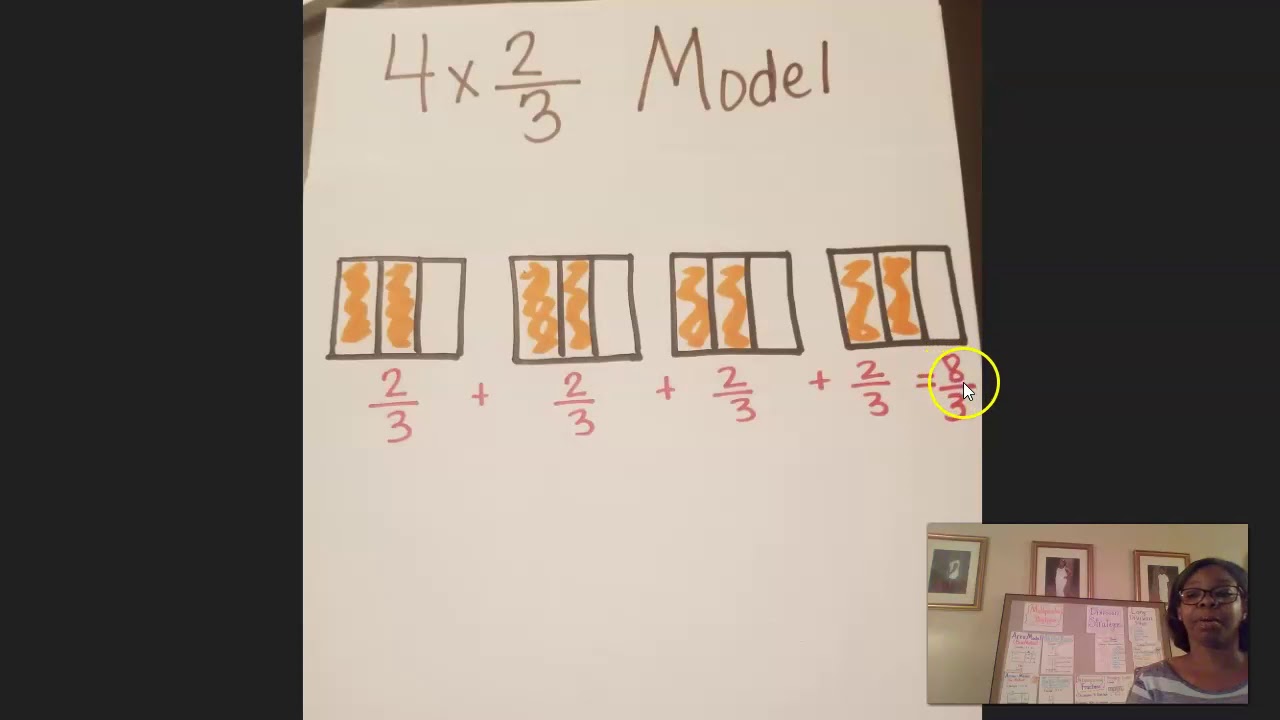 Ms Barkley Multiplying Fractions by a Whole Number - YouTube