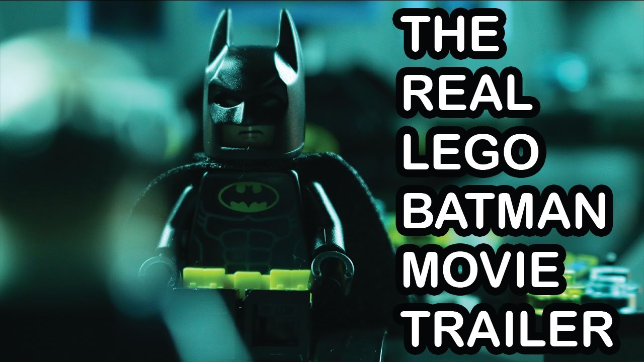 The Real Lego Batman Movie Trailer - YouTube