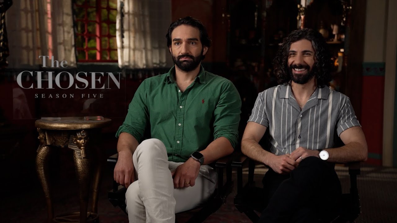Abe Bueno-Jallad & Noah James On ‘The Chosen’ Cast Being Family - YouTube