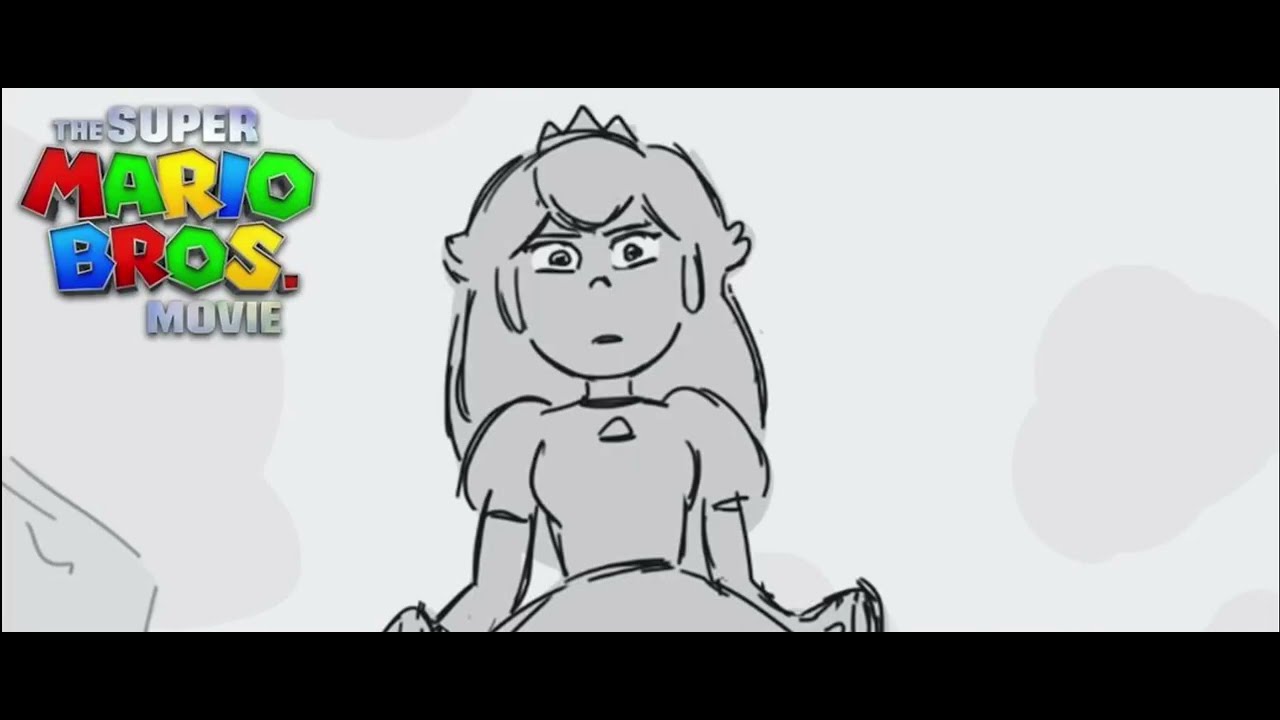 Storyboard of 'The Super Mario Bros. Movie' | Peach meets Mario. - YouTube
