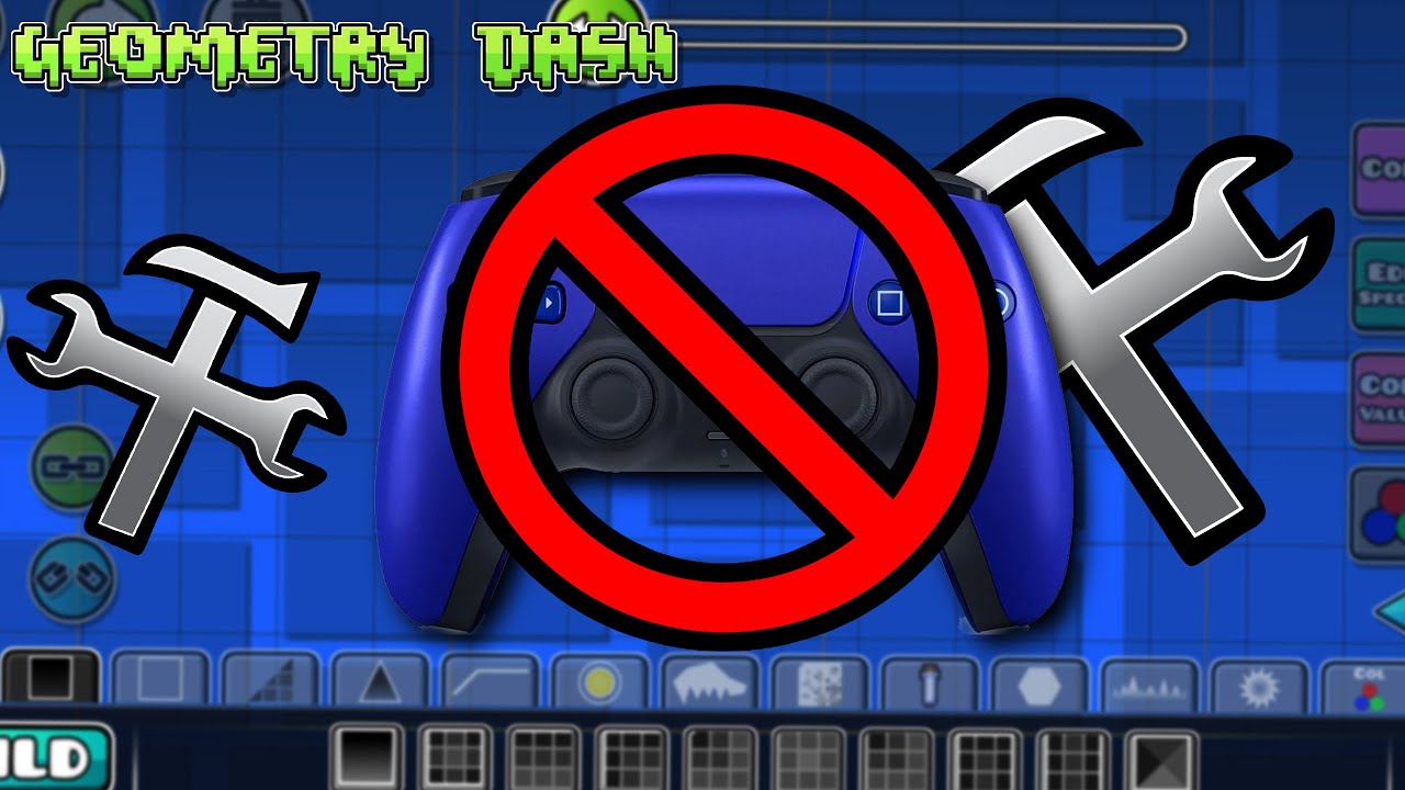 Do NOT Build With A Controller In Geometry Dash. - YouTube