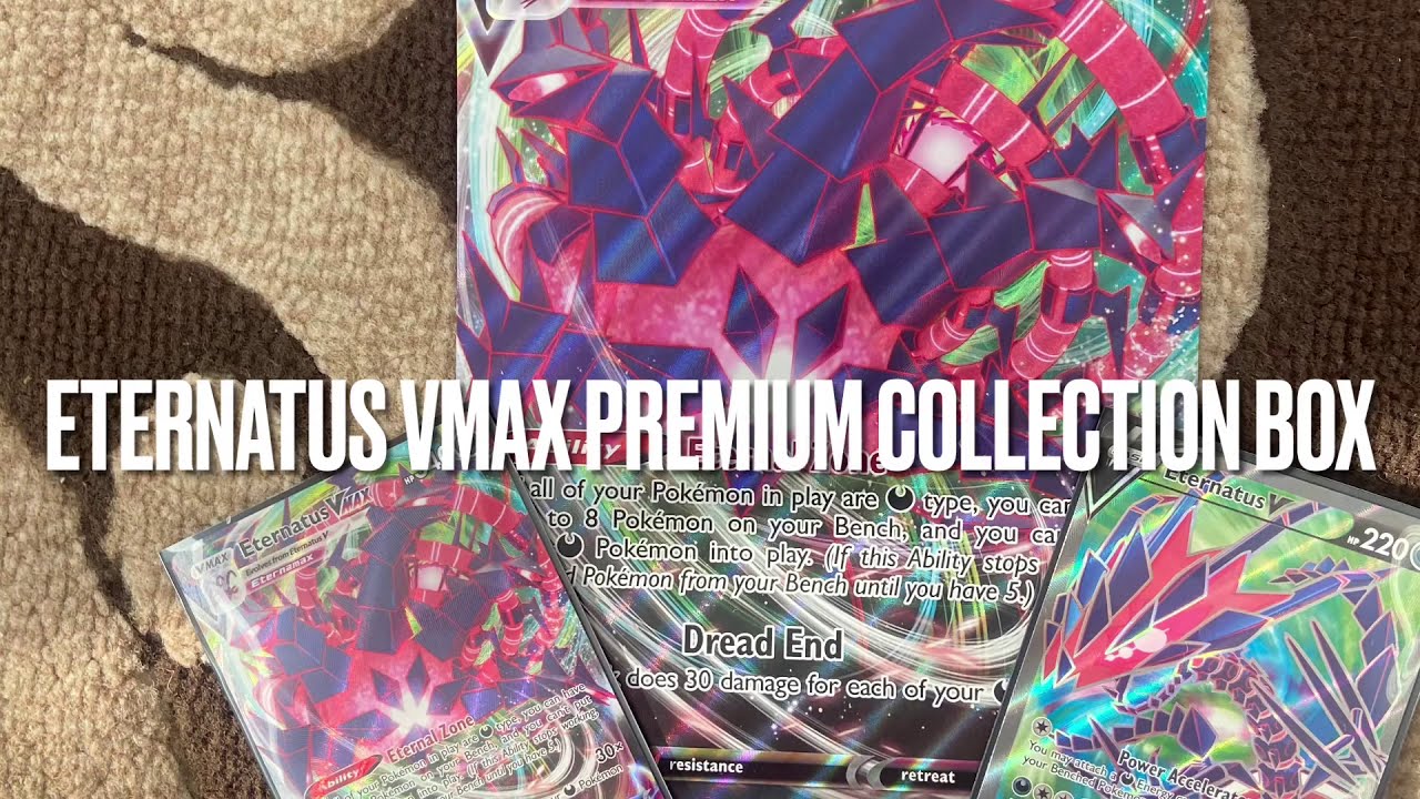 HOW DID WE PULL ANOTHER! Pokémon Eternatus VMAX premium collection box ...